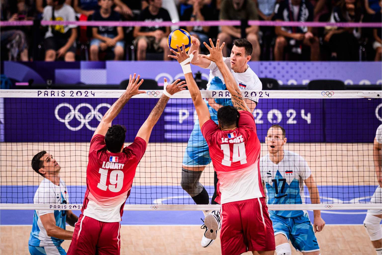 Olympics volleyball: Slovenia men tops France; schedule, standings ...